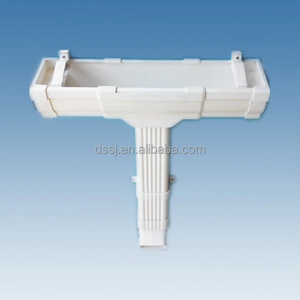 Pvc Half Round Gutter /pvc Gutters,Vinyl Rain Gutter,Pvc Downspout ...