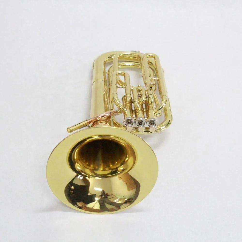 Baritone Horn - Professional Brass Instrument with Gold Lacquer