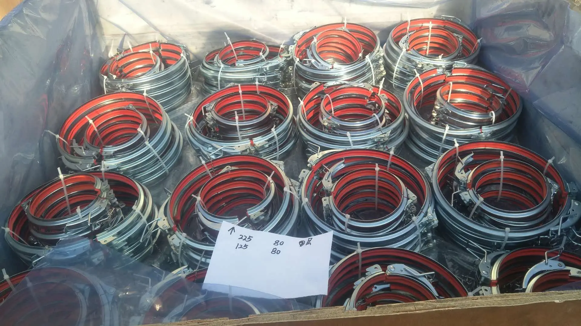 150 Mm Quick Fit Duct Clamps for Dust Collection & More