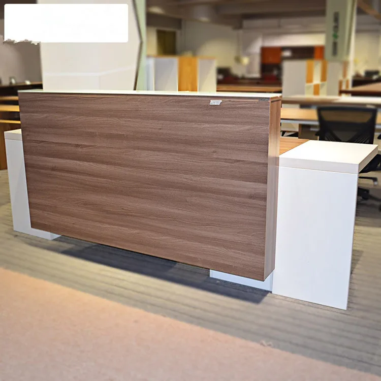 Modern Contemporary Office Reception Desk Counter Cashier Counter Table ...