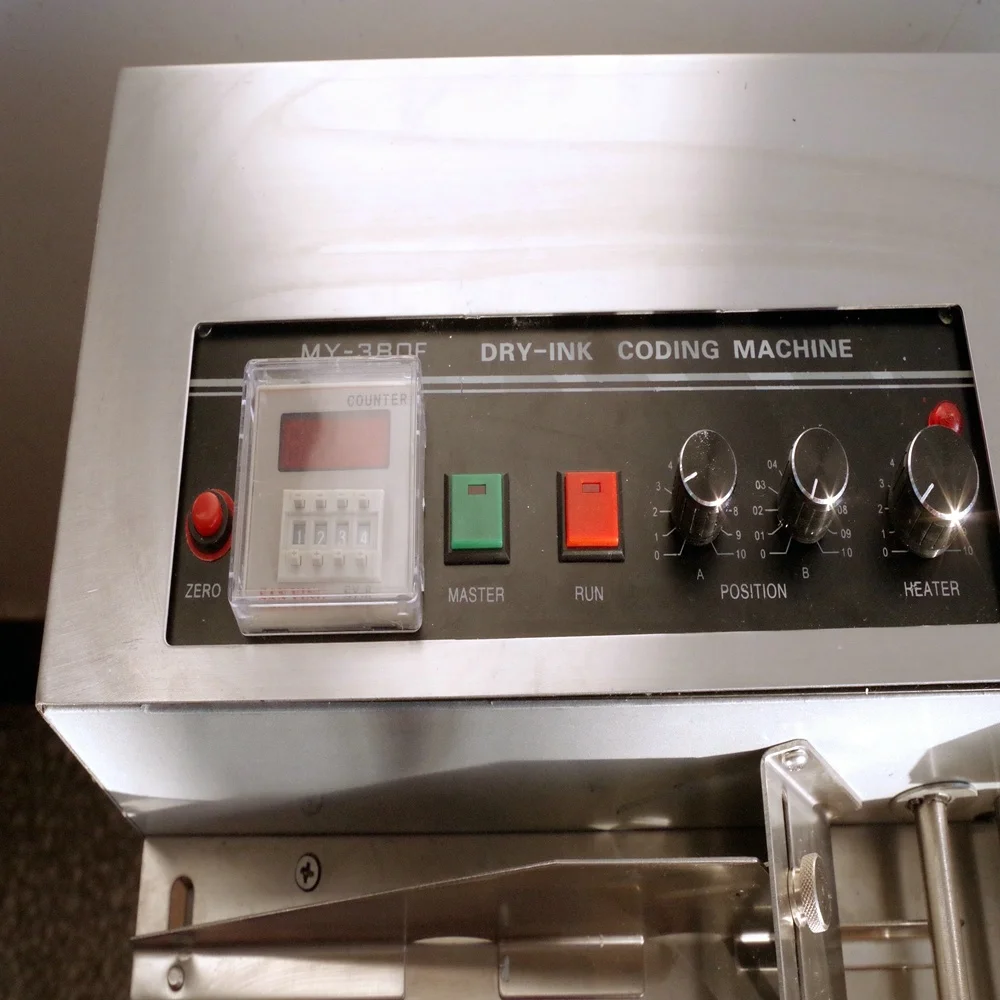 Batch Numbering Machine Plastic Pouch Expiry Date Batch Number Coding ...