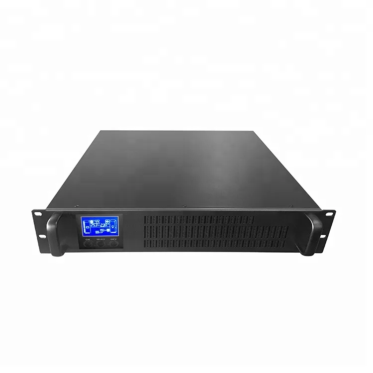 Digital Controller Double Conversion Rack-mounted Ups 1kva/0.8kw With ...
