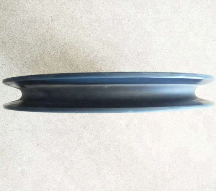 Tower Crane Lifting Nylon Pulley High Wear-Resistant Nylon Wheels Nylon ...