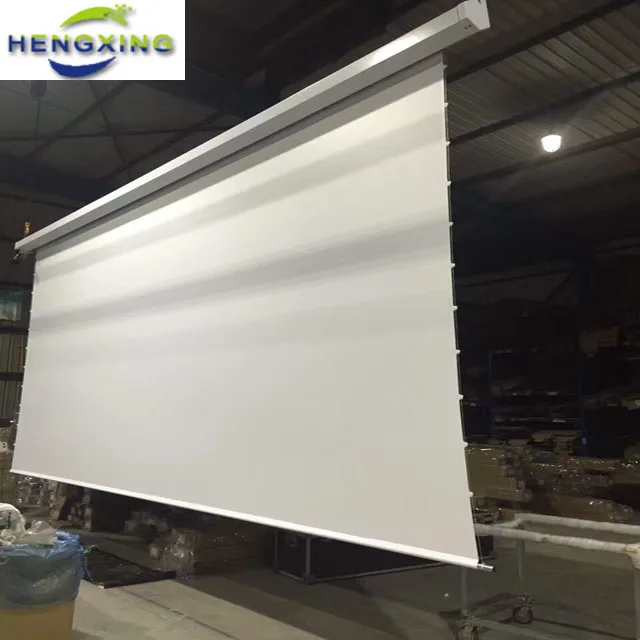 Soft Pvc Motorized Tab Tension Projection Screen With Motorized Tab ...