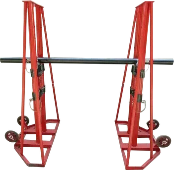 10t Heavy Load Cable Drum Jacks Hydraulic Electrica Jack Stand Wire ...