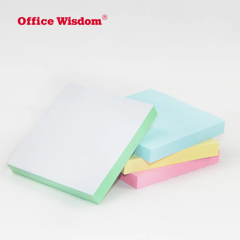 Fancy Logo Custom Sticky Pads Memo Pad Creative Personalized Sticky ...