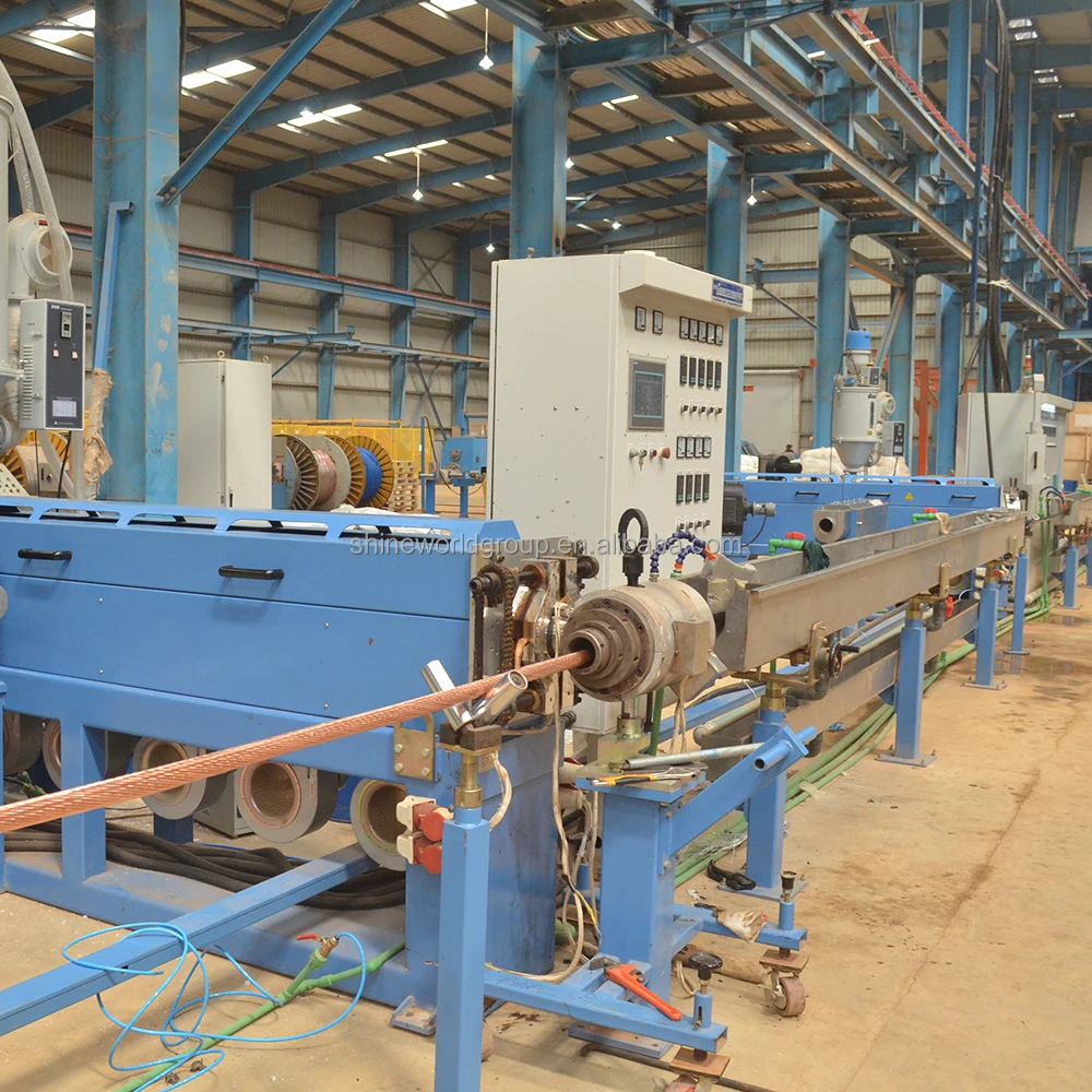Lead Continuous Extruder Machine Make Lead Sheath For Wire Anc Cable ...