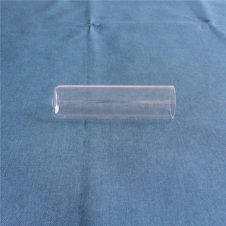 One Side Open And Side Close Quartz Glass Tube Used As Laboratory ...