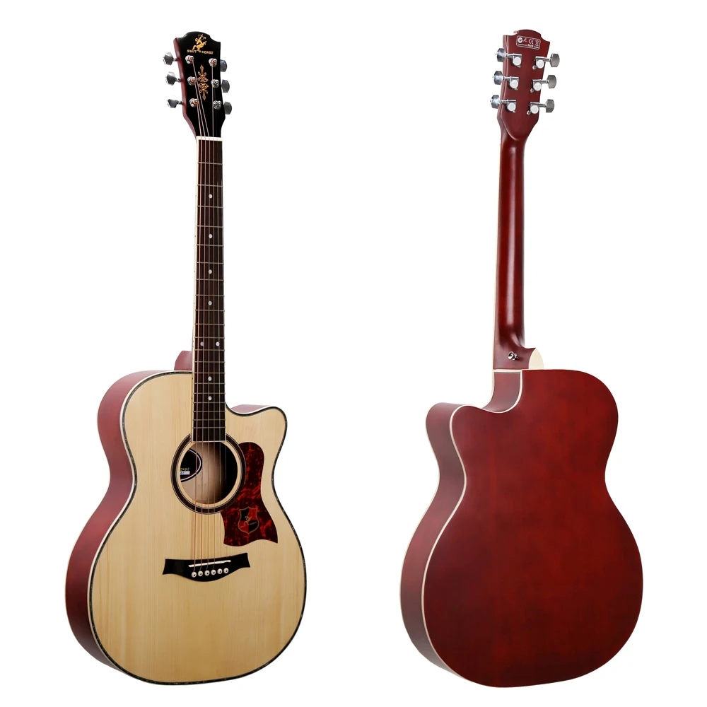 Made In China Professional 40 Inch Acoustic Guitar With Matte Finish ...