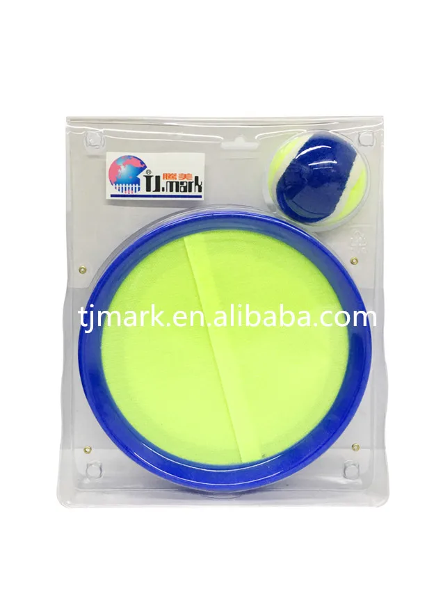 Nylon Sticky Paddle Toss And Catch Kids Play Game/vrlcro Plastic Catch ...