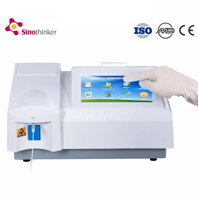 Portable Blood Chemistry Analyzer - Semi-Automatic Lab Equipment with 7 ...