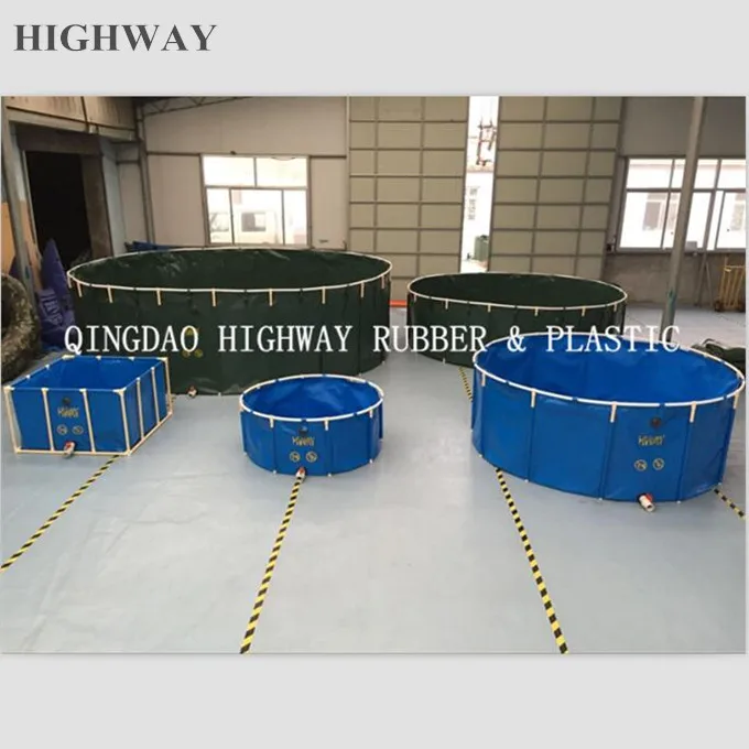 Large Pvc 7000l 5000l Collapsible Koi Fish Ponds - Buy Collapsible Koi ...