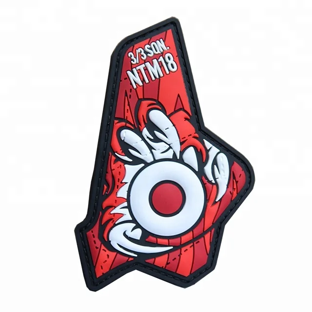 Custom PVC Patch 3D Embossed Logo Sport Rubber Label PVC Patch Custom ...