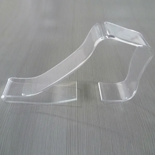 Clear Acrylic Shoe Display Stands - Durable & Eco-friendly
