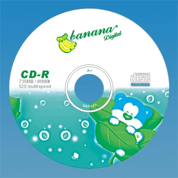 Banana Cd Digitale R 700 Mb Disco Vuoto - Buy Cd-r,700 Mb Cd R,Banana ...