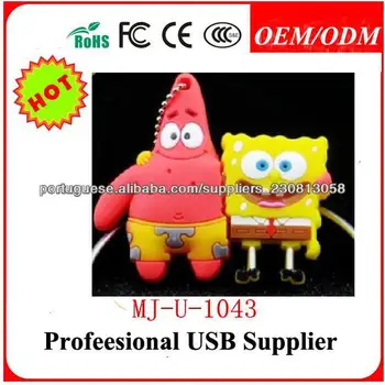 Desenhos Animados Pen Drive Bob Esponja Patrick Promoção-mini Pen ...