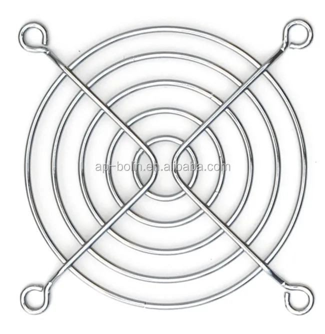 Condenser fan guards cover Stainless Steel Fan Guard Grill Silver 140mm ...