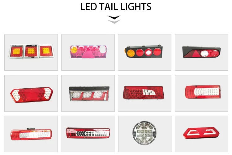 1350340 1350339 Back Rear Lamp for Scania 3 Series Truck Parts European ...