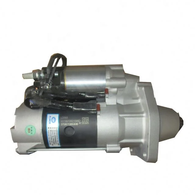 FAW Truck Spare Parts Engine Starter 3708010B53DB| Alibaba.com