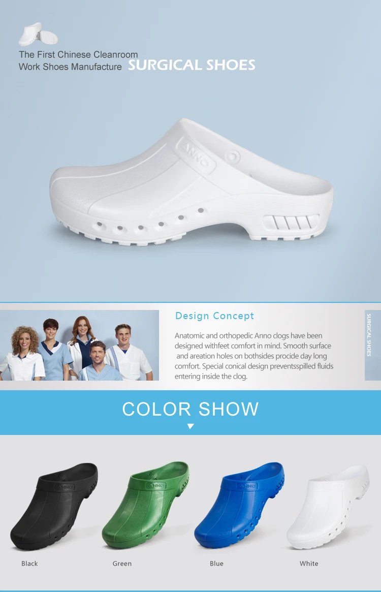 TPE1003 Surgical Shoes - Comfortable, Waterproof, Fashionable