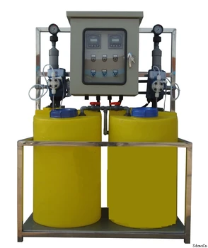 Chemical Pam / Pac Dosing Tank Unit For Sewage Treatment Equipment ...