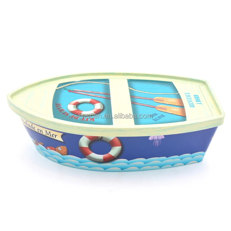 Alibaba.com: Boat Shaped Tin Box Custom: 100% customizable design ...