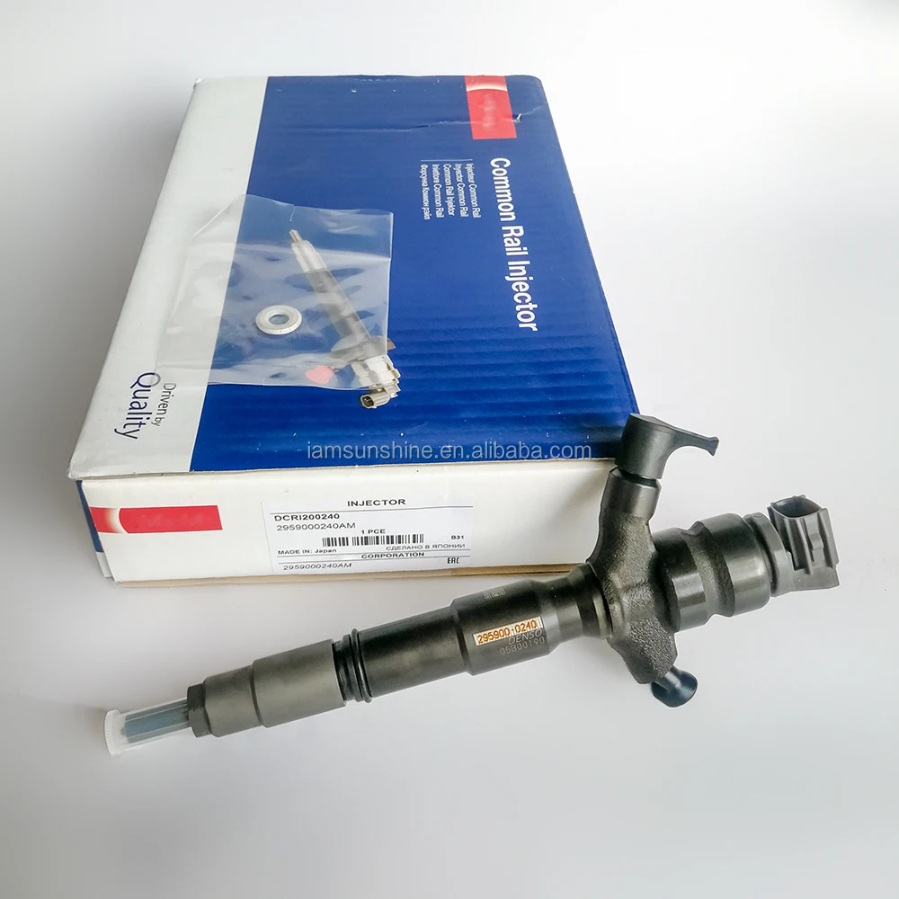 Original Fuel Injector 295900-0240 23670-30170 23670-39445 295900-0190 ...