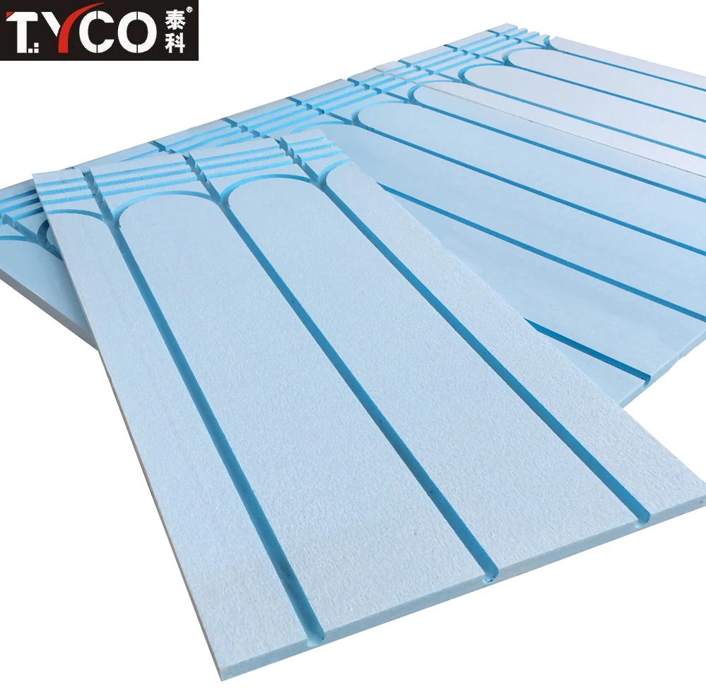 Aluminium Heat Spreader Xps Insulation Panel For Underfloor Heating ...