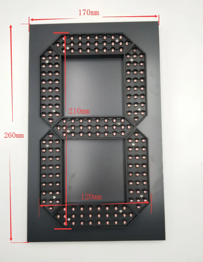 10" Big Seven Segment Led Large 7-segment Display Led - Buy Big Seven Segment Led Large 7 ...