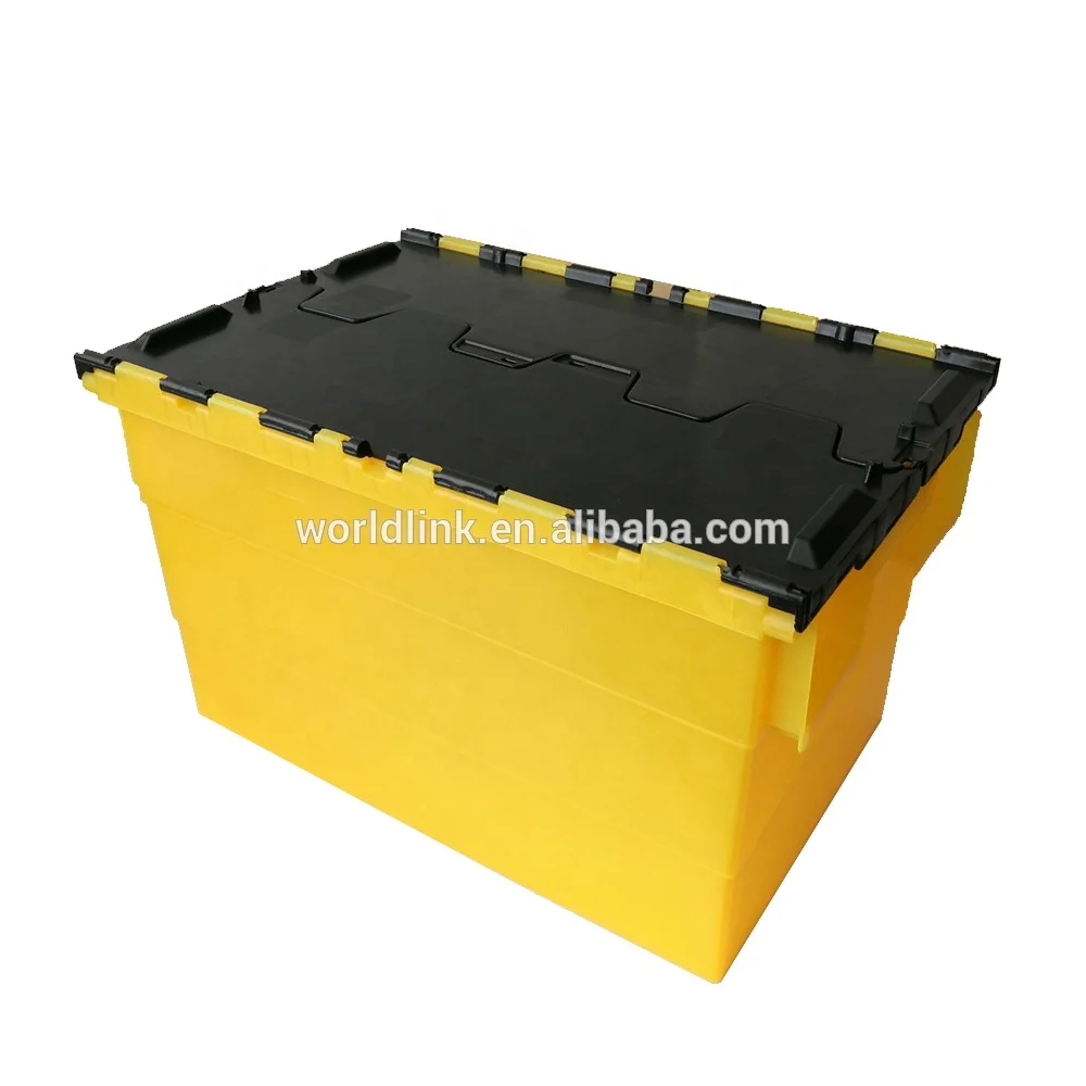 370mm Height 50kgs Heavy Duty Storage Plastic Container With Lids - Buy ...