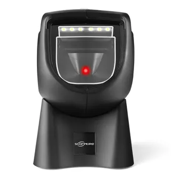 2d Pos Desktop Barcode Scanner Hand -free Omnidirectional Laser Symbol ...