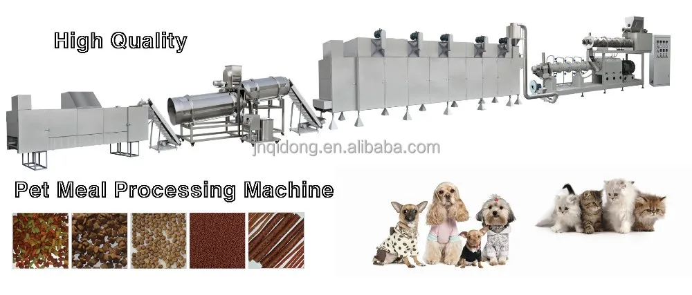 Pet Food And Treats Production Lines Comprehensive Processing Machines ...