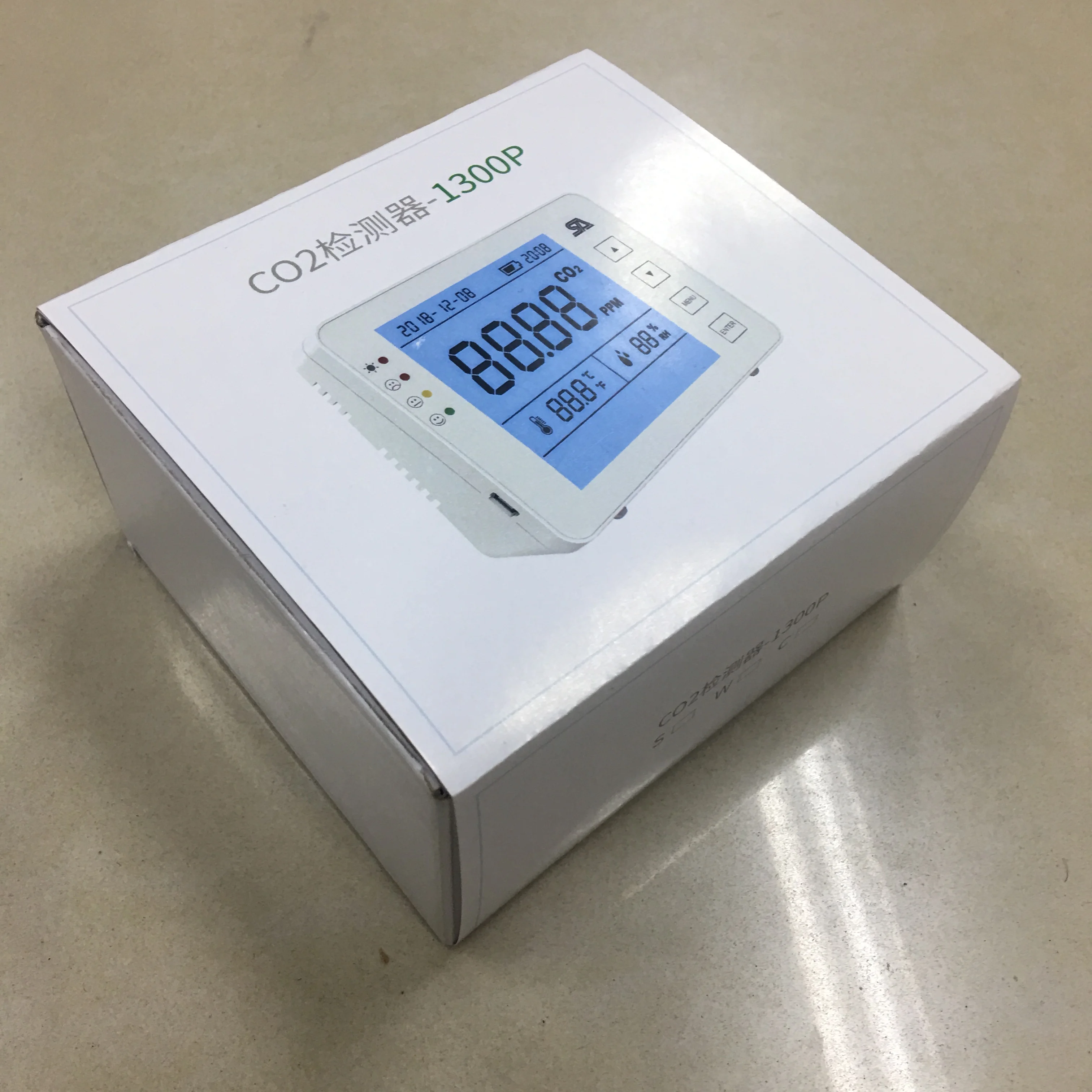 Indoor Co2 Monitor Modbus Rs485/tcp Co2 Controller For Office Building Fresh Air System - Buy ...