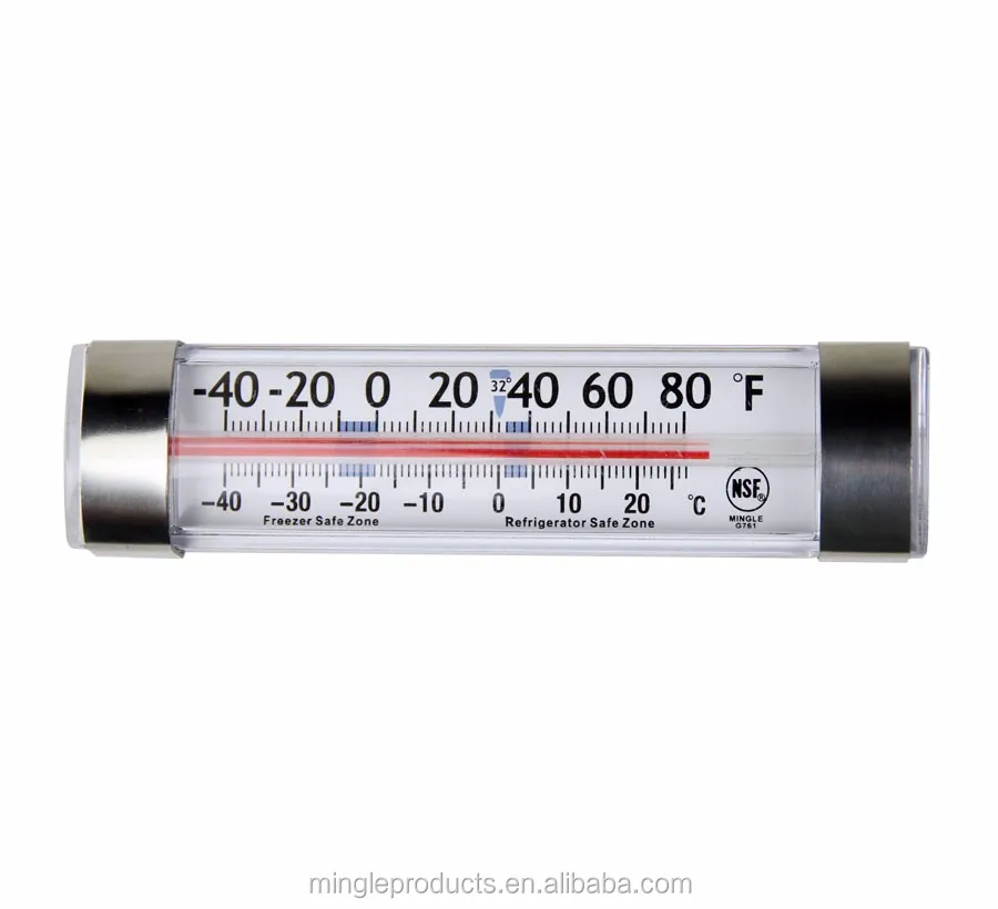 Kualitas Disetujui Mini Termometer Kulkas Kulkas Tabung Kaca ...