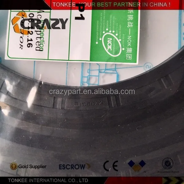 Oil Seal For Excavator Kobelco Sk200-8 Yn32w01081p1 Yn32w01060p1 - Buy ...