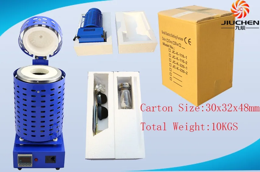 220v Mini Portable 2kg Gold Silver Smelter - Buy Mini Portable Gold ...