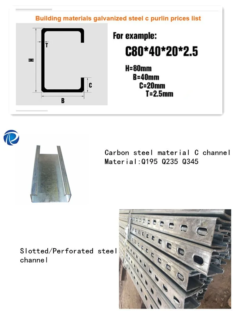 High Quality Metal Slotted Unistrut C Channel Strut Rail 41mm Aluminum ...