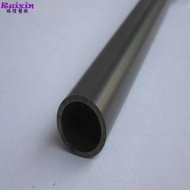 Custom Black 18 mm OD Thin PVC Tube with Glossy Finish 18 mm OD Cut-to ...