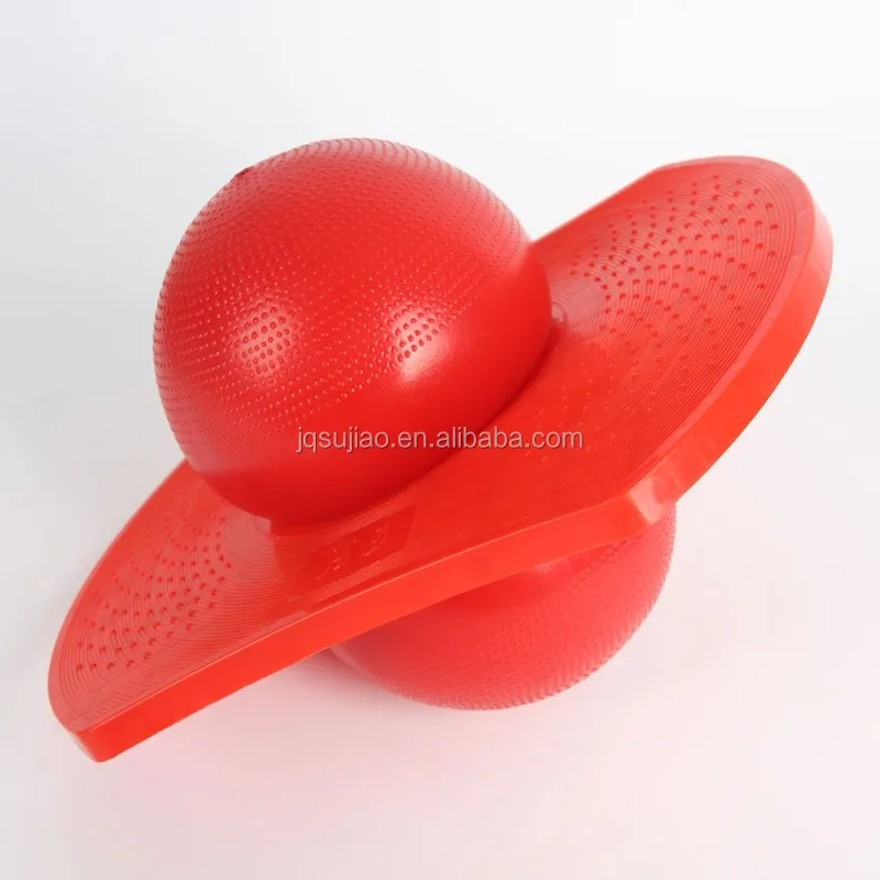 Balance Pvc Plastic Pogo Jumping Ball Jumping Anti-burst Balance Ball ...