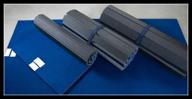 Dollamur Flexi-roll Convenience Light Weight Gymnastics Mat Athletic ...