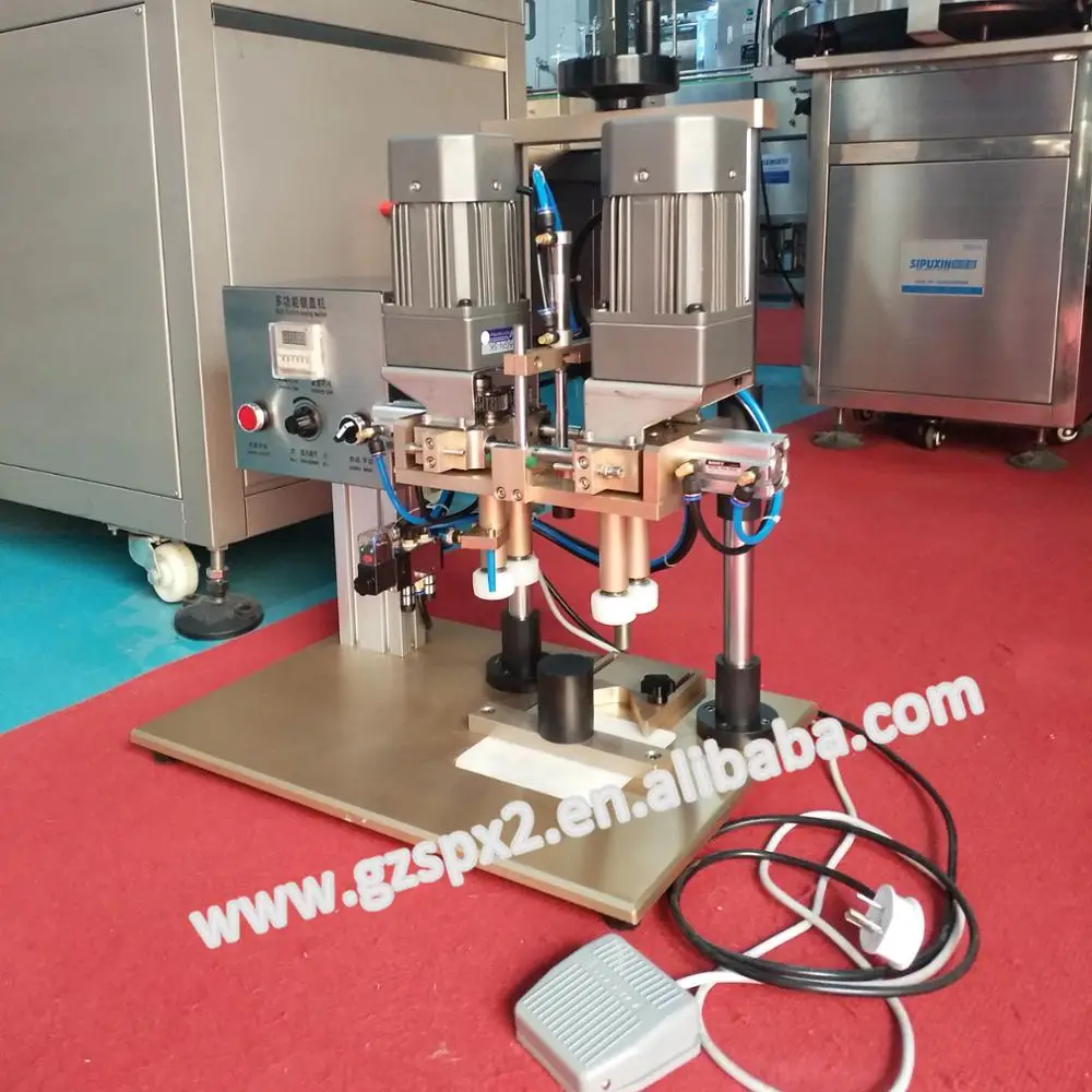 Semi-automatic Plastic Bottle Capping Machine - Easy & Efficient