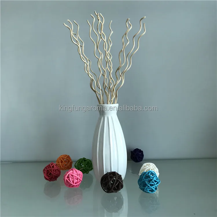 Black or WhiteRattan Reed Sticks Diffuser/Bamboo Rattan Diffuser Stick ...