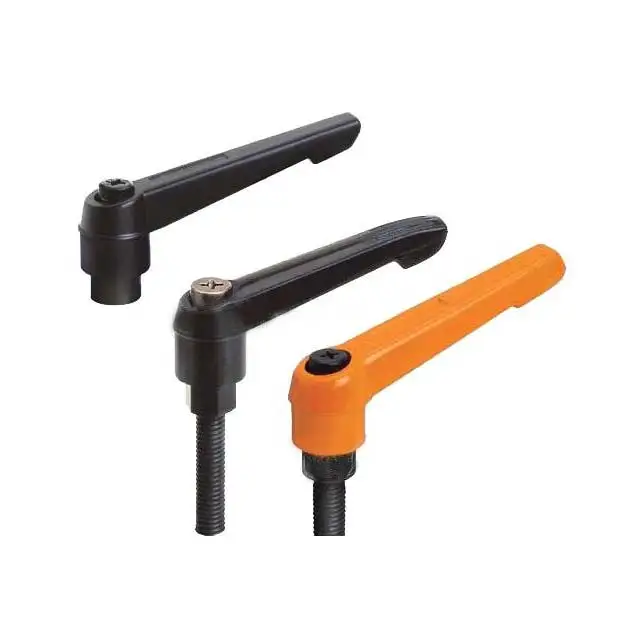 M6 Adjustable Clamping Lever Straight Handle For Cnc Machine - Buy ...