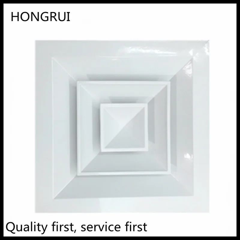Hvac Aluminum Square Air Diffuser Core - Buy Air Diffuser Core 4-way ...