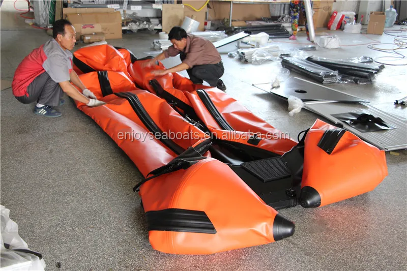 Heavy Duty Large Inflatable PVC Boat ASM-320 360 380 420 460 with CE ...