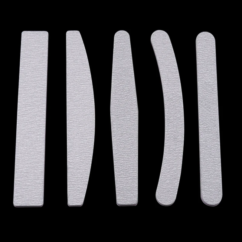 Professional Custom Printed Logo Double Side Disposable Rectangle Nail ...