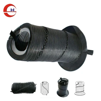 Cylinder Shaft Bellows Covers For Protect Thread Rod - Buy Hydraulic ...