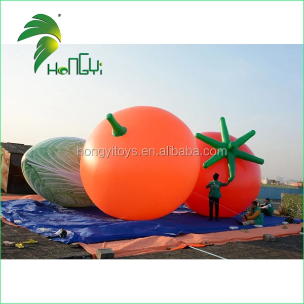 Hongyi Custom Helium Air Vegetables Balloons / Giant Inflatable Potato ...
