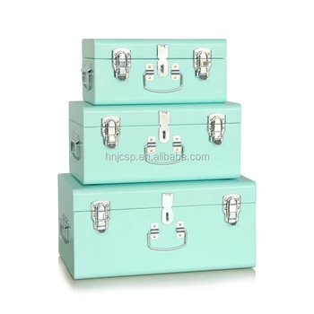 Steel Kids Metal Storage Trunk Box Colorful - Buy Metal Box,Metal ...