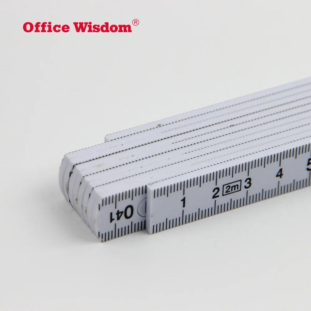 2 Meters Foldable Plastic Ruler - Office Wisdom Quality